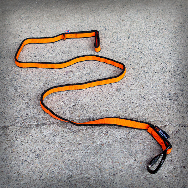NON-STOP BUNGEE LEASH ORANGE – SCOOTERSPORT